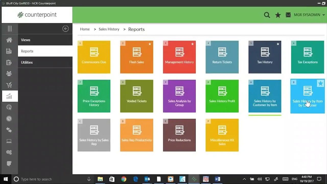 NCR Counterpoint POS for Automotive Aftermarket - POS Highway